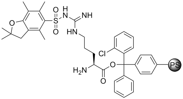 H-L-Arg(Pbf)-2-Cl-Trityl resin | Matrix Innovation