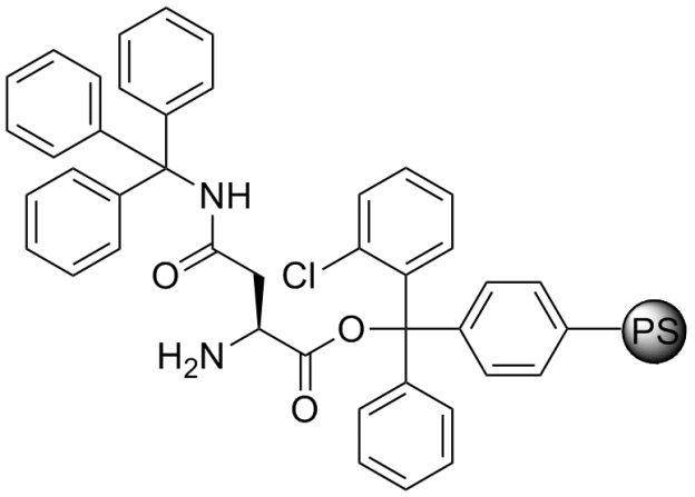H-L-Asn(Trt)-2-Cl-Trityl resin | Matrix Innovation