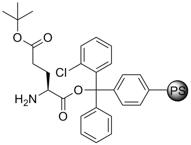 H-L-Glu(OtBu)-2-Cl-Trityl resin | Matrix Innovation