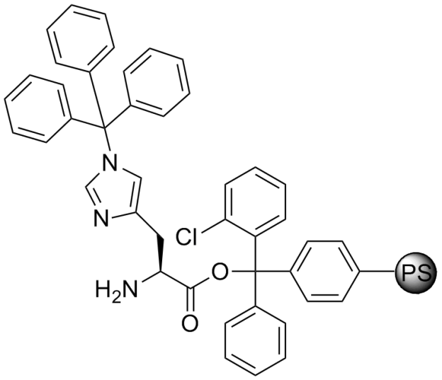 H-L-His(Trt)-2-Cl-Trityl resin | Matrix Innovation