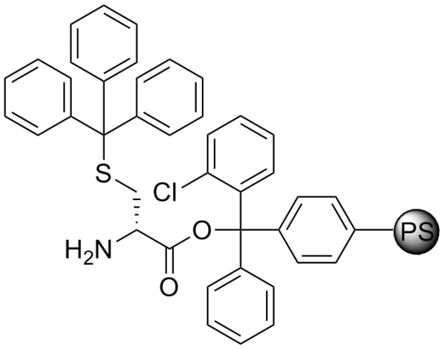 H-D-Cys(Trt)-2-Cl-Trityl resin | Matrix Innovation